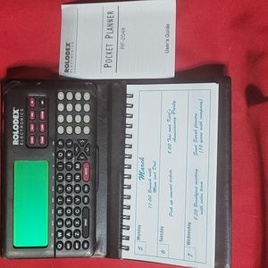 Rolodex | Media | Electronic Rolodex Pocket Planner Wwrite In Calendar ...